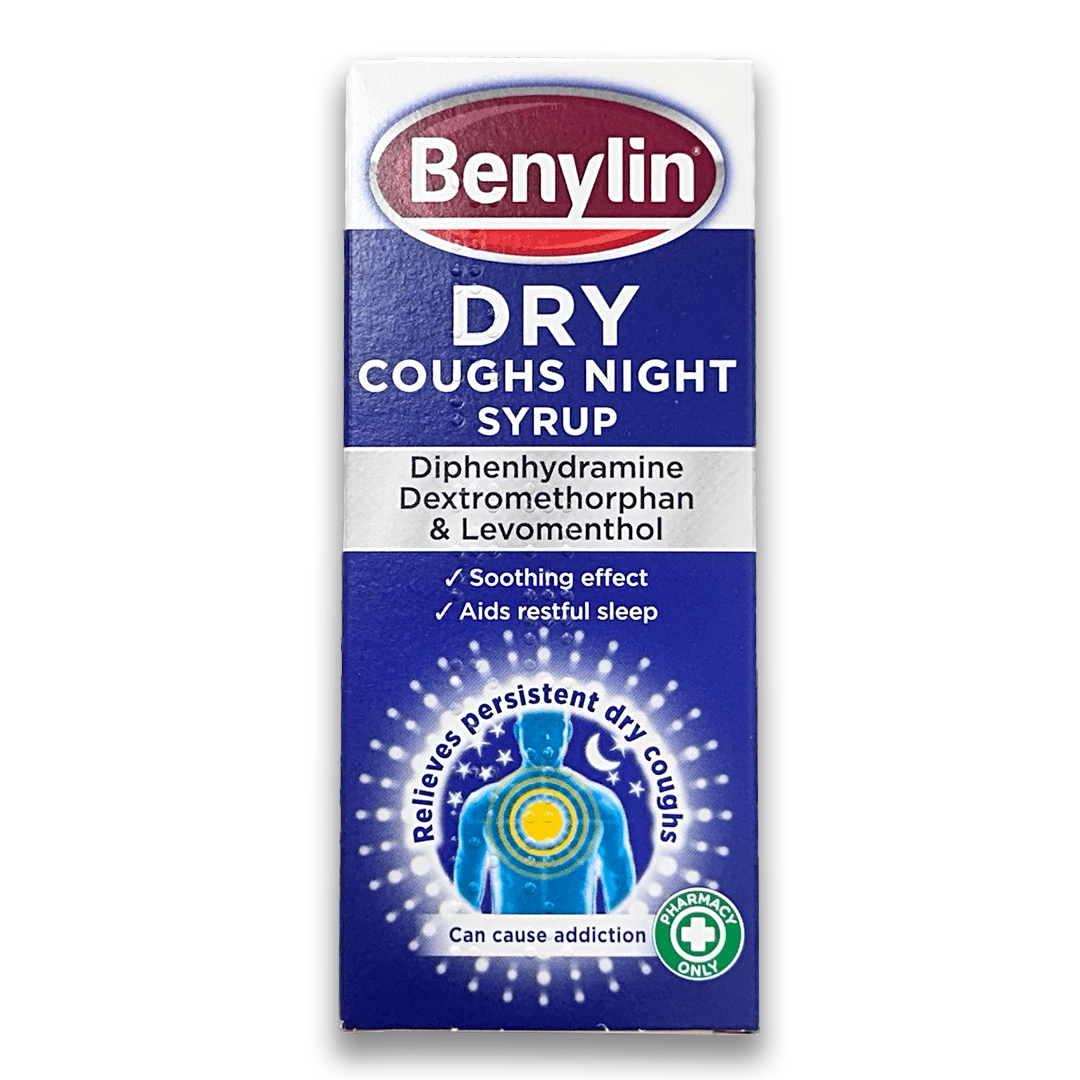 Benylin Dry Cough Night Syrup - Effective Nighttime Relief – Rightangled