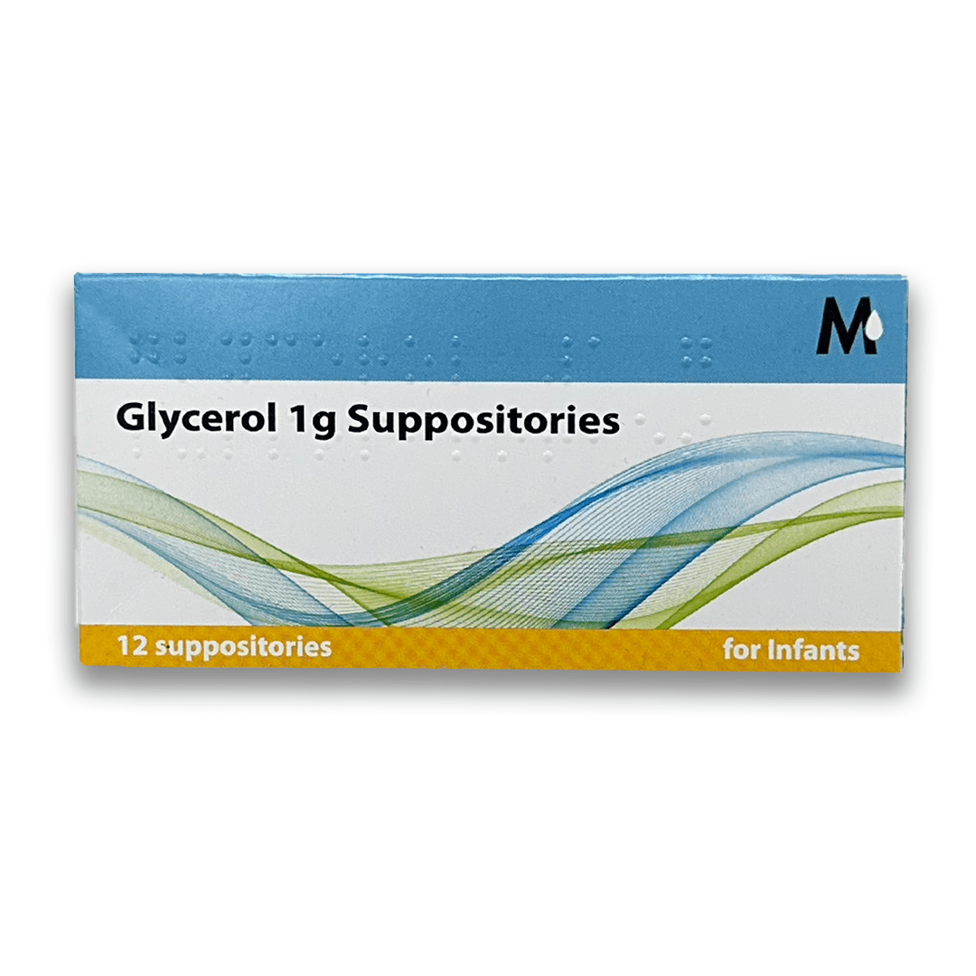 Glycerin 1g Suppositories for Infant Constipation Relief – Rightangled