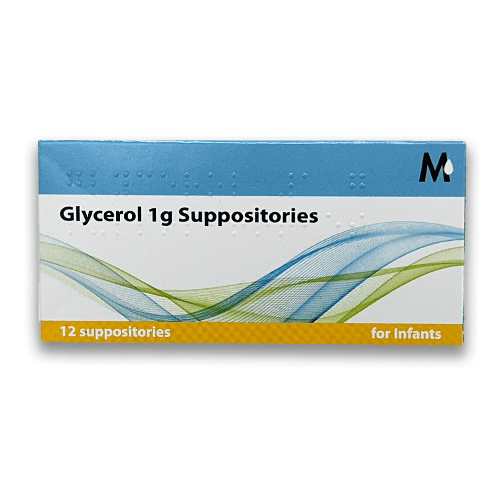 Glycerin 1g Suppositories for Infant Constipation Relief – Rightangled
